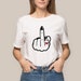 RUDE FINGER SVG File, Finger Svg, Middle Finger, Silhouette, Cricut ...