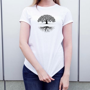 Split Tree Monogram SVG, Split Monogram Tree of Life, SVG Cut File ...