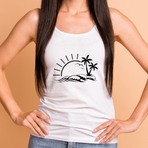 Wave Svg, Sunset Svg, Beach Svg, Sunshine Svg, Summer Svg, Png, Cricut ...