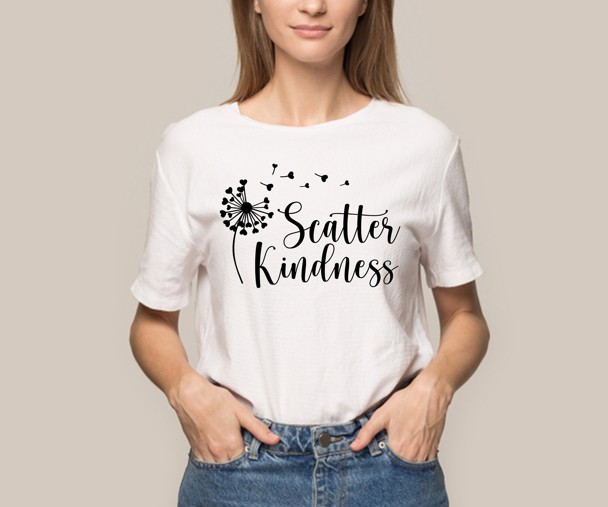 Scatter Kindness Dandelion Svg Dandelion Svg Heart Dandelion - Etsy