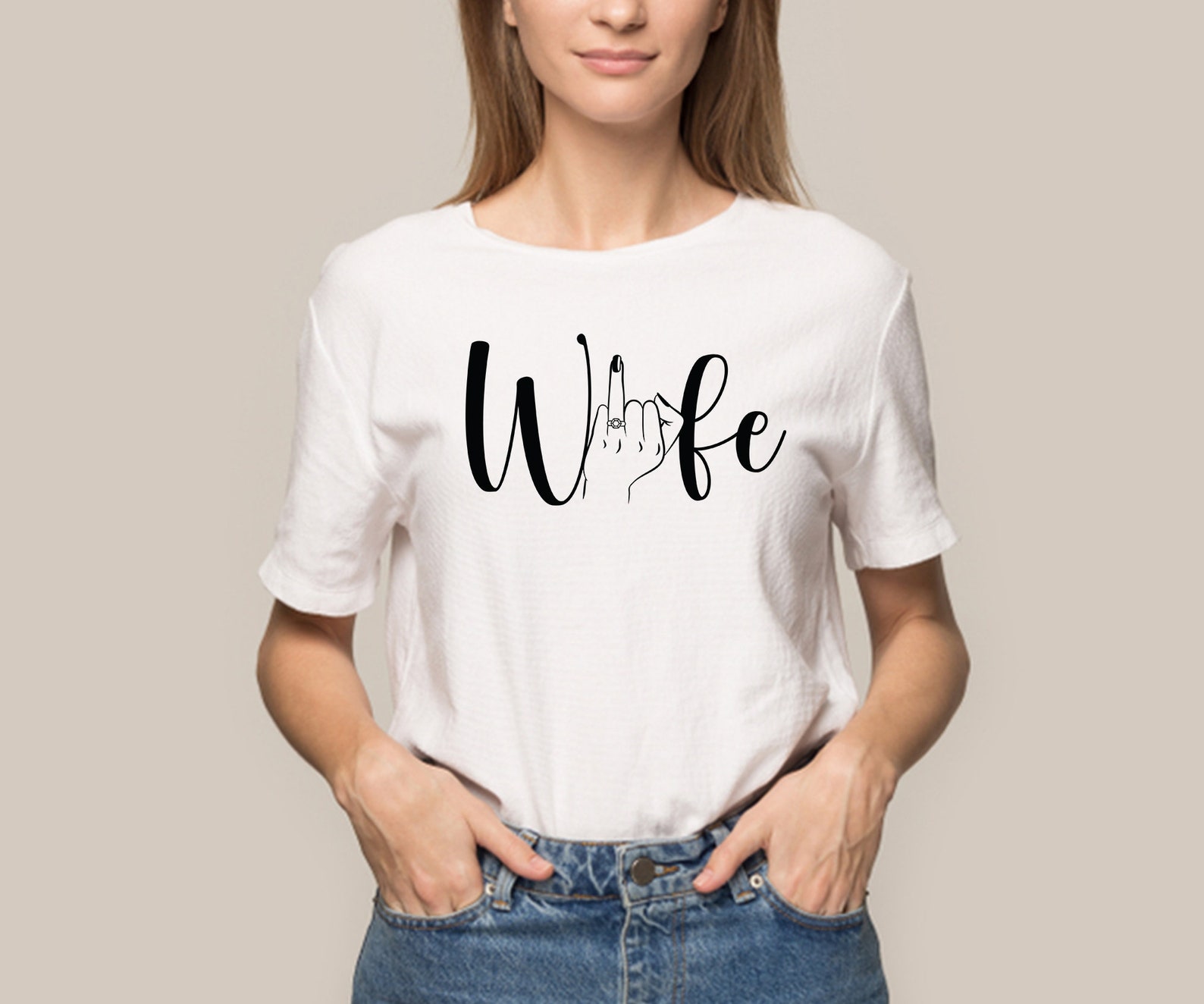 Wife Svg, Wifey Svg, Vector Cut File for Cricut, Silhouette, Wedding ...
