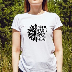 My Favorite People Call Me Mimi Svg, Mimi Shirt Svg, Grandma ...