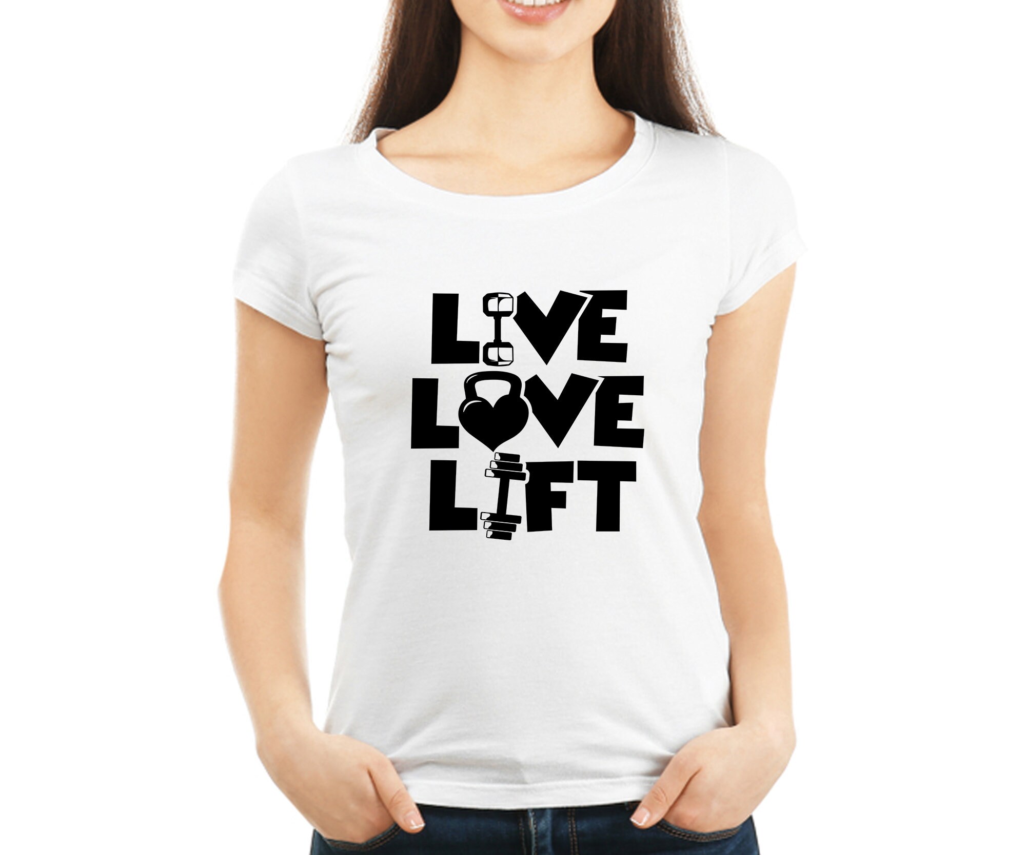 Live Love Lift SVG Cut File, Gym SVG Bundle, Gym Sayings Quotes Svg ...
