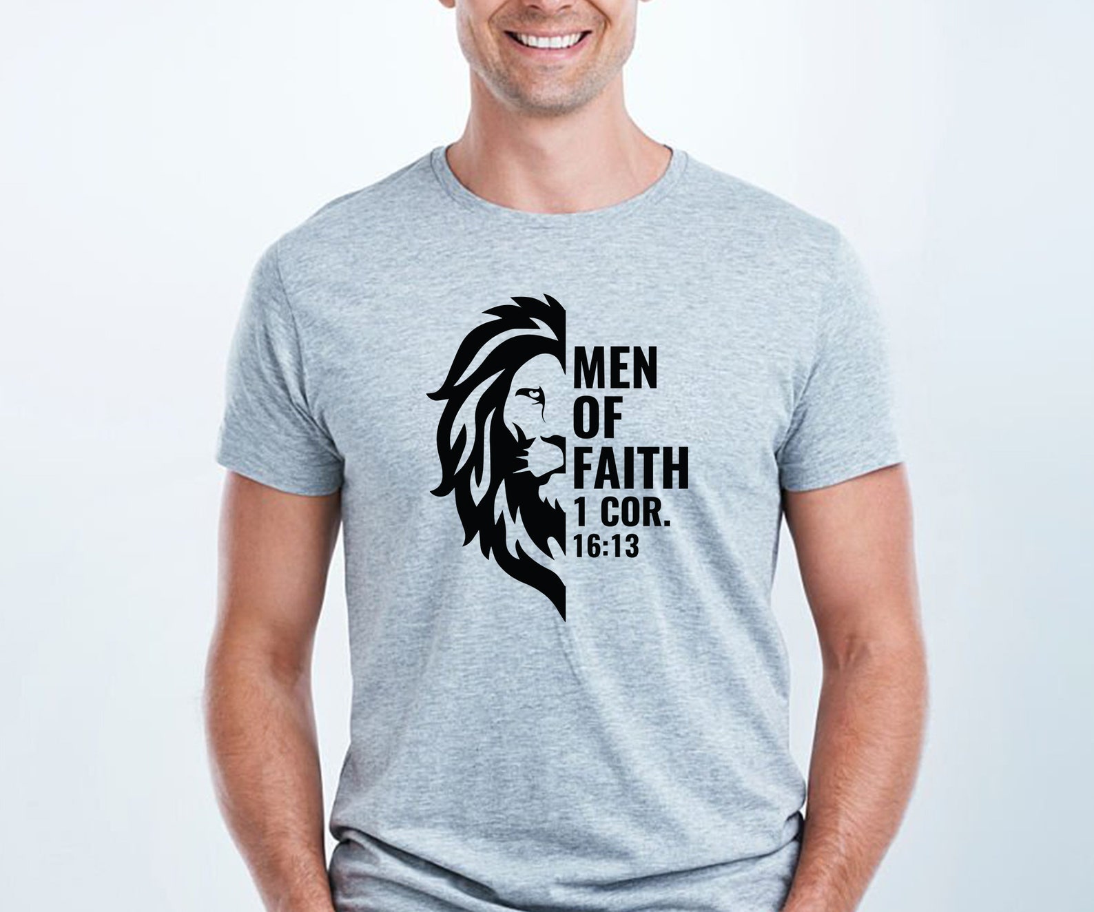 Men of Faith SVG, Scripture Bible Verse PNG, Christian Shirts Clipart ...