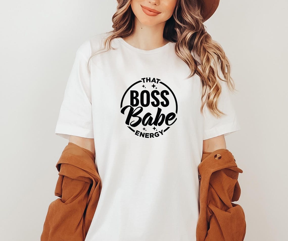 That Boss Babe Energy Svg, Boss Babe Png, Empowerment Svg, Trendy Lady ...