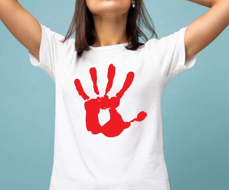 Blood Dripping Borders Blood Bundle Bloody Handprints Blood - Etsy