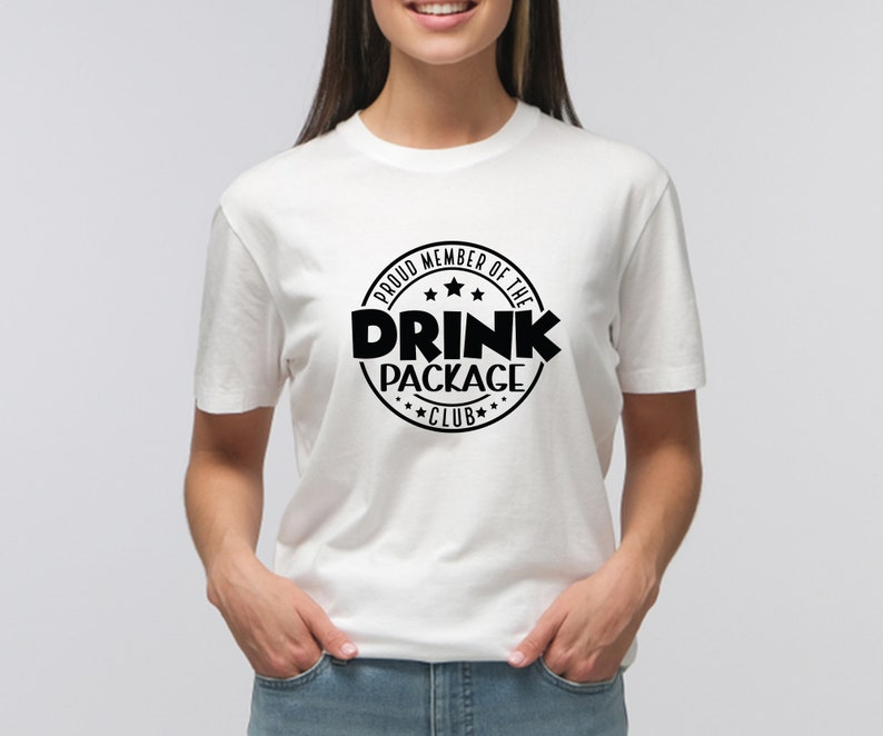 Drink Package SVG, Proud Member of the Drink Package Club, Svg, Cruise ...