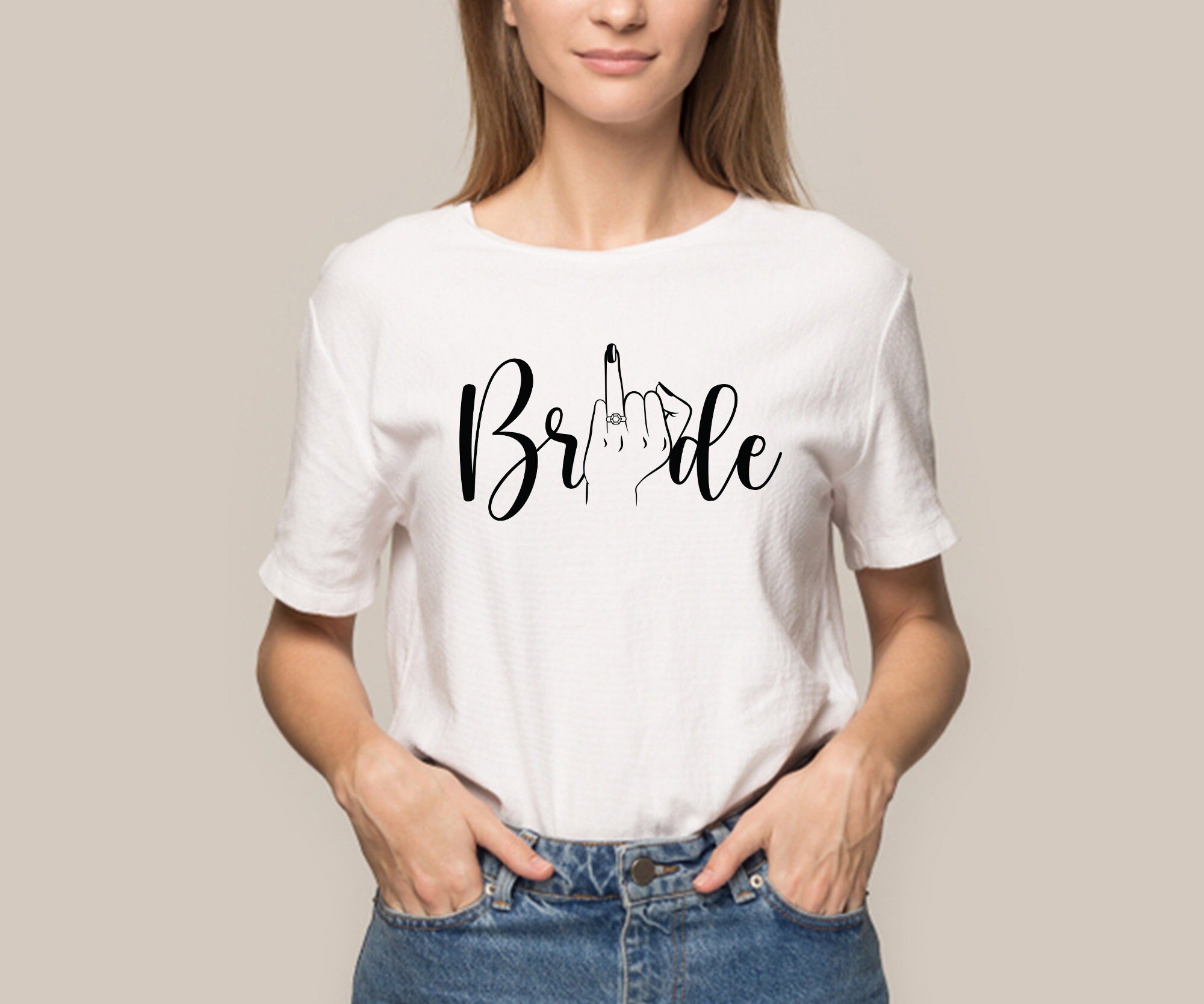 Bride Svg Wedding Finger Svg Vector Cut File for Cricut - Etsy UK