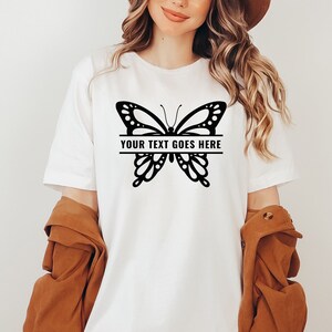 Butterfly SVG, Butterfly Split Monogram PNG, Butterfly Clipart ...