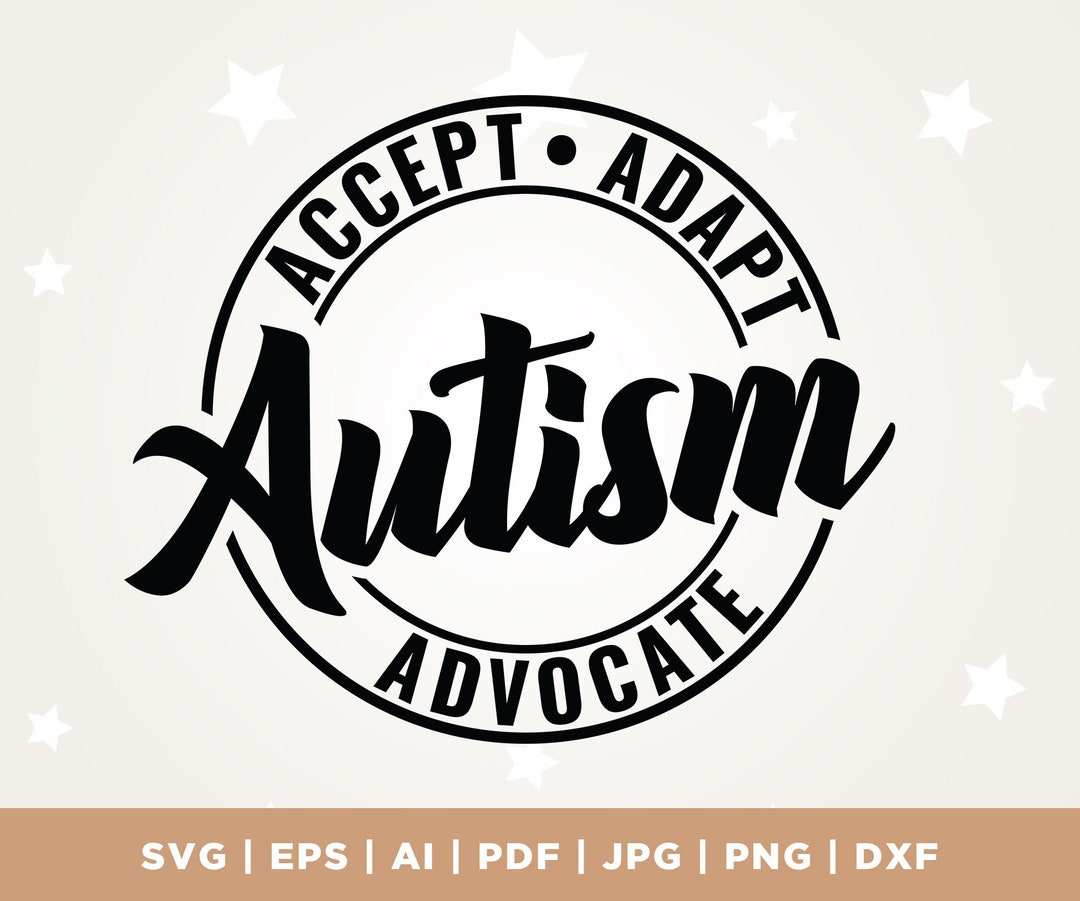 Accept Adapt Advocate Autism Svg Autism Awareness Svg Autism - Etsy Accept Adapt Advocate Autism Svg Autism Awareness Svg Autism - Etsy