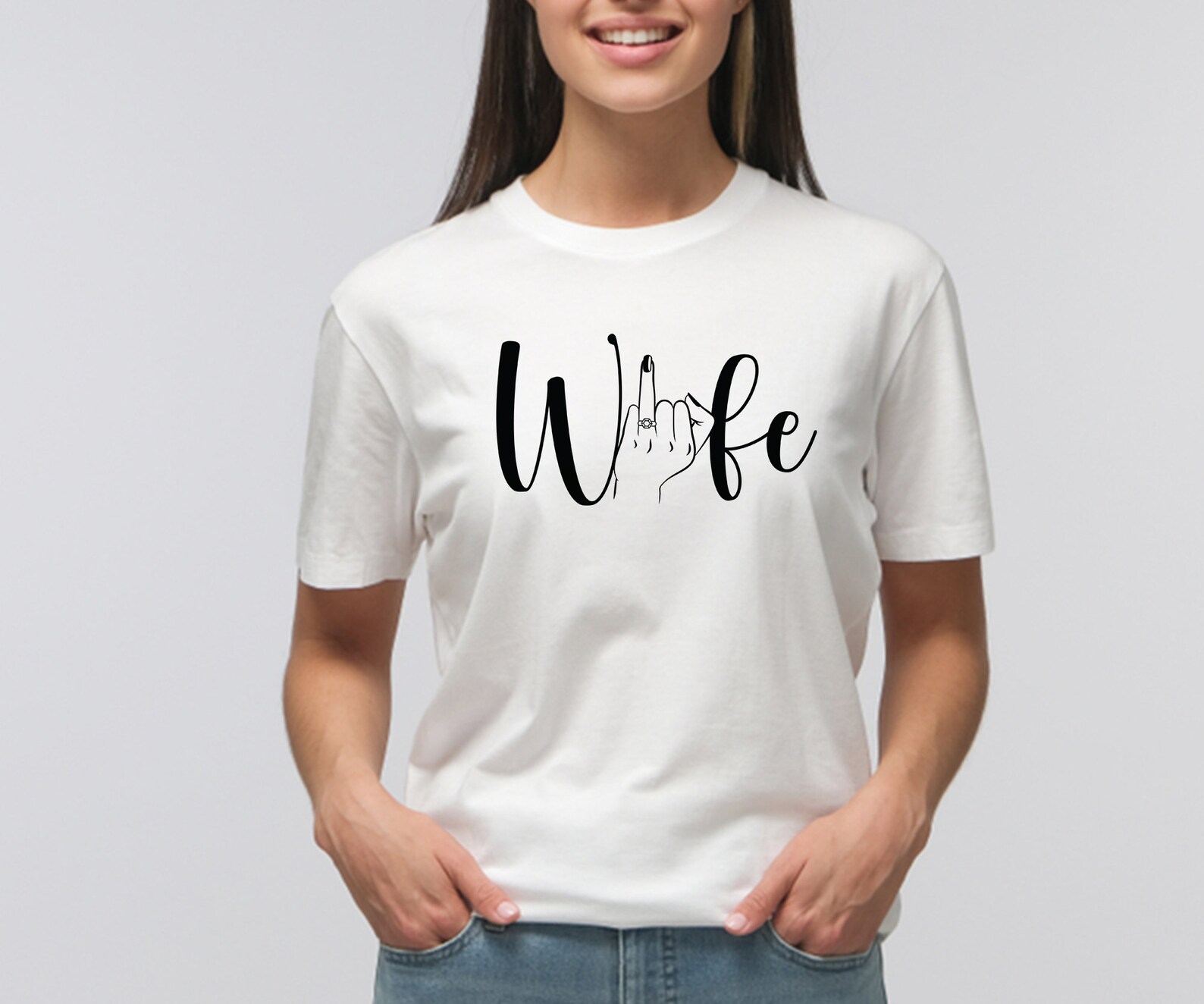 Wife Svg, Wifey Svg, Vector Cut File for Cricut, Silhouette, Wedding ...