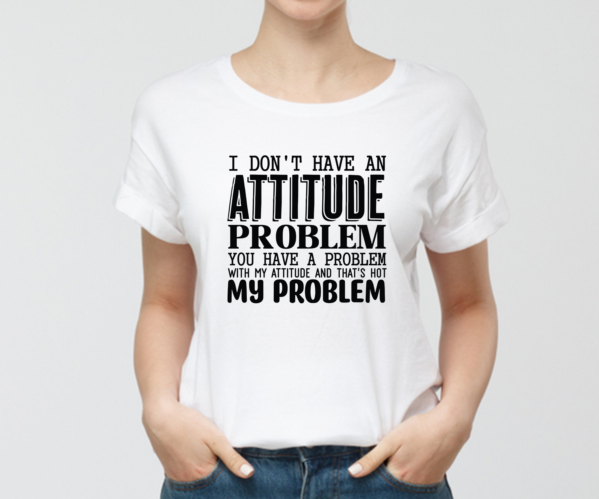 Attitude Problem SVG, Attitude SVG, Sarcastic Svg, Sassy Svg, Sarcasm ...