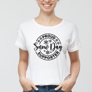 Proud Snow Day Supporter, Svg, Png, Jpg, Eps, School Faculty, Education ...