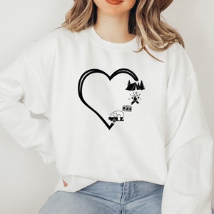 Camping Heart SVG, Love to Camp Svg, HTV Cut File, Vinyl Decal Cut File ...