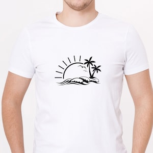 Wave Svg, Sunset Svg, Beach Svg, Sunshine Svg, Summer Svg, Png, Cricut ...