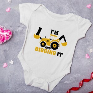 I'm 1 and Digging It Svg, Construction Svg, 1st Year Birthday Svg ...