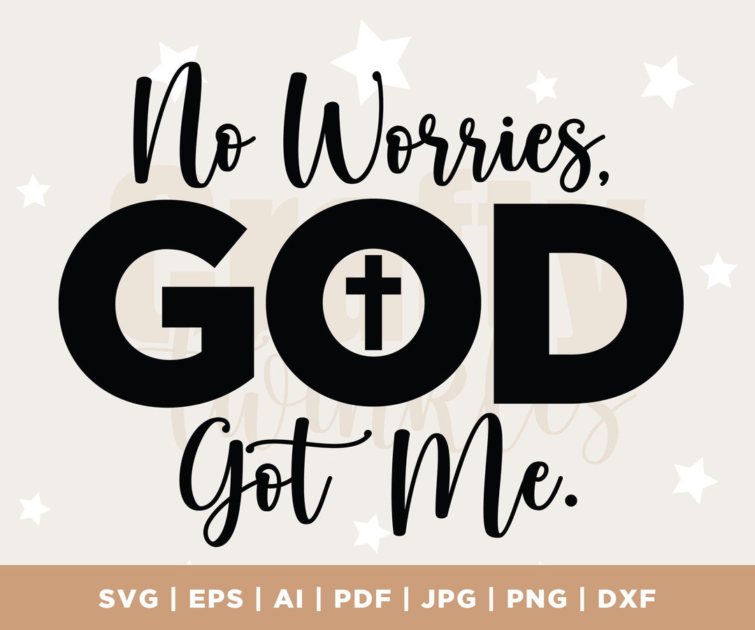 God Got Me SVG, Christian Digital Design (cut Files) - Etsy