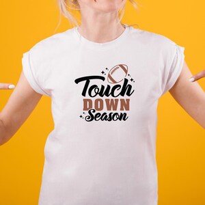 Touchdown Season Svg, Touchdown Png, Cut File, Cricut, Football Shirt ...