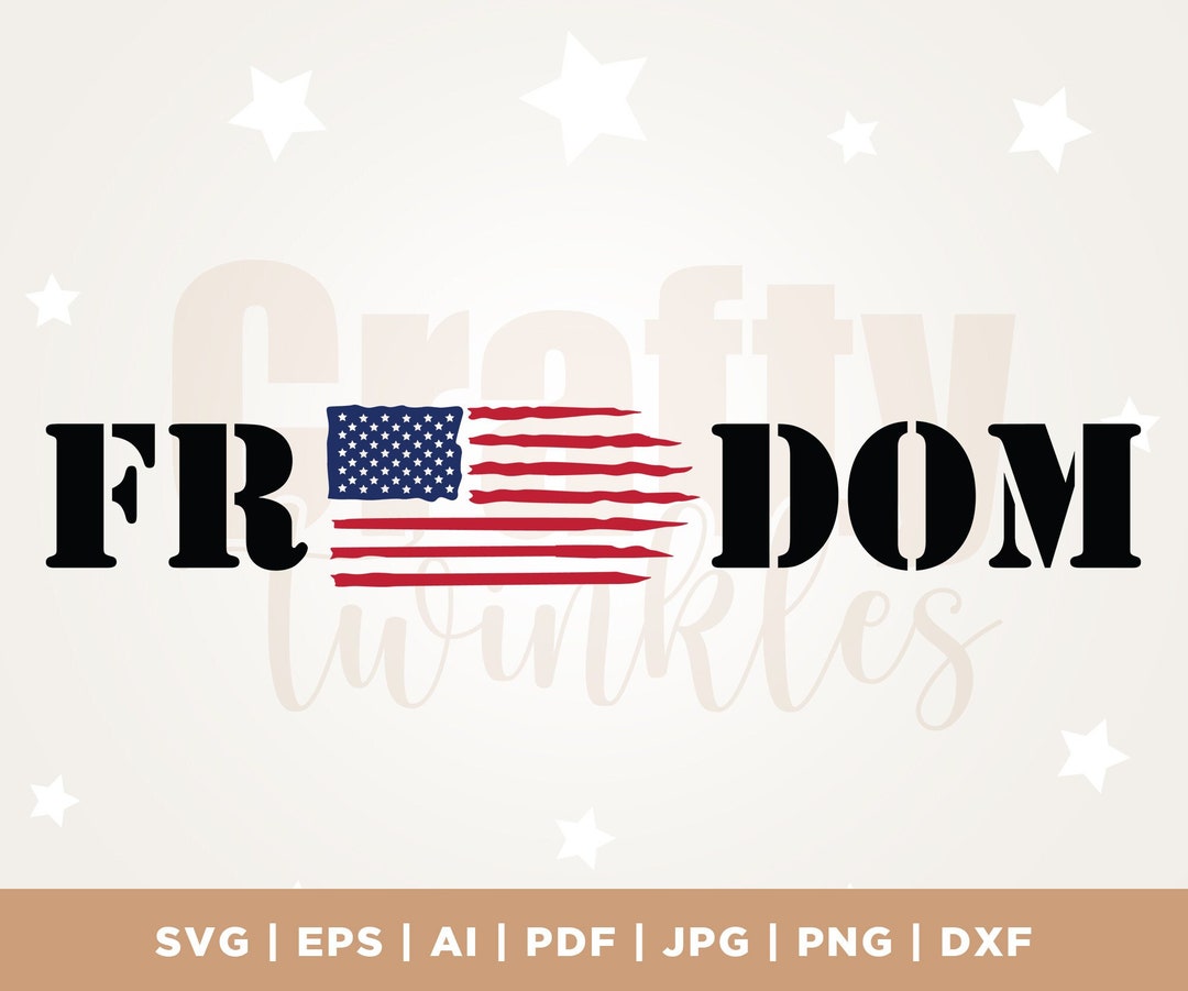 Freedom, USA Flag SVG, PNG Second Amendment, Sublimation, Patriotic ...
