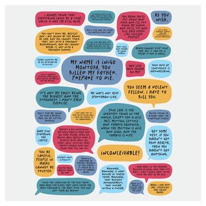 Princess Bride Quotes Poster - Etsy