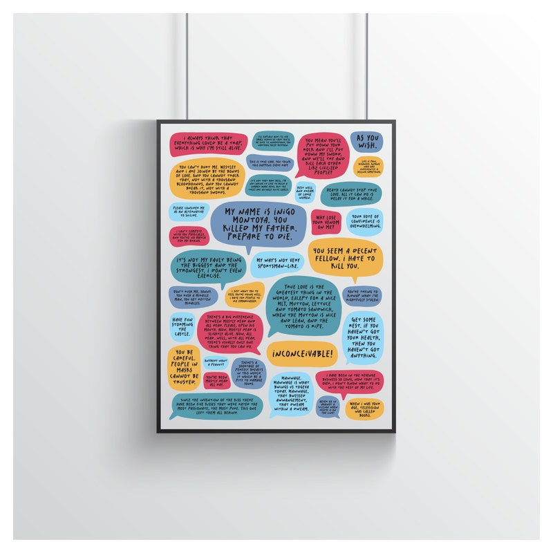 Princess Bride Print - Etsy