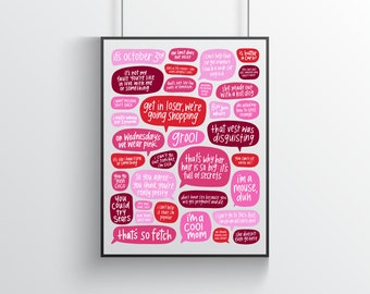 Phoenix Nights Quotes A5, A4, A3 Poster or Print - Etsy UK