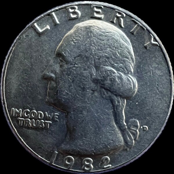 1982 Error Quarter - Etsy
