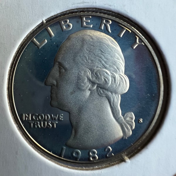 1982 Error Quarter - Etsy