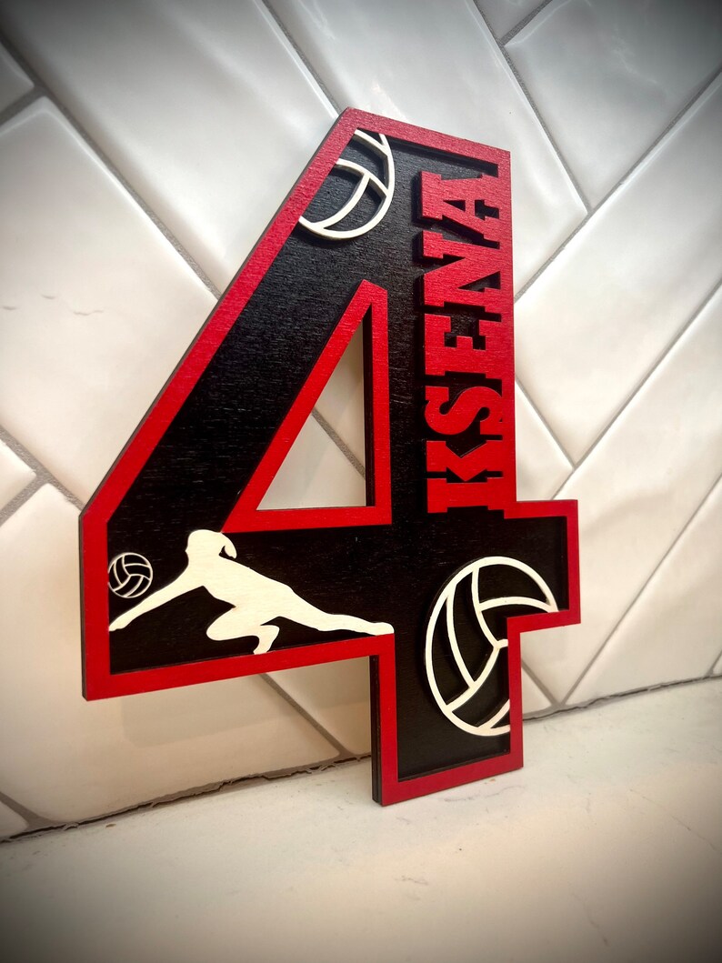 Custom Senior Wood Athlete Number, Custom Senior Wood Athlete Letter ...