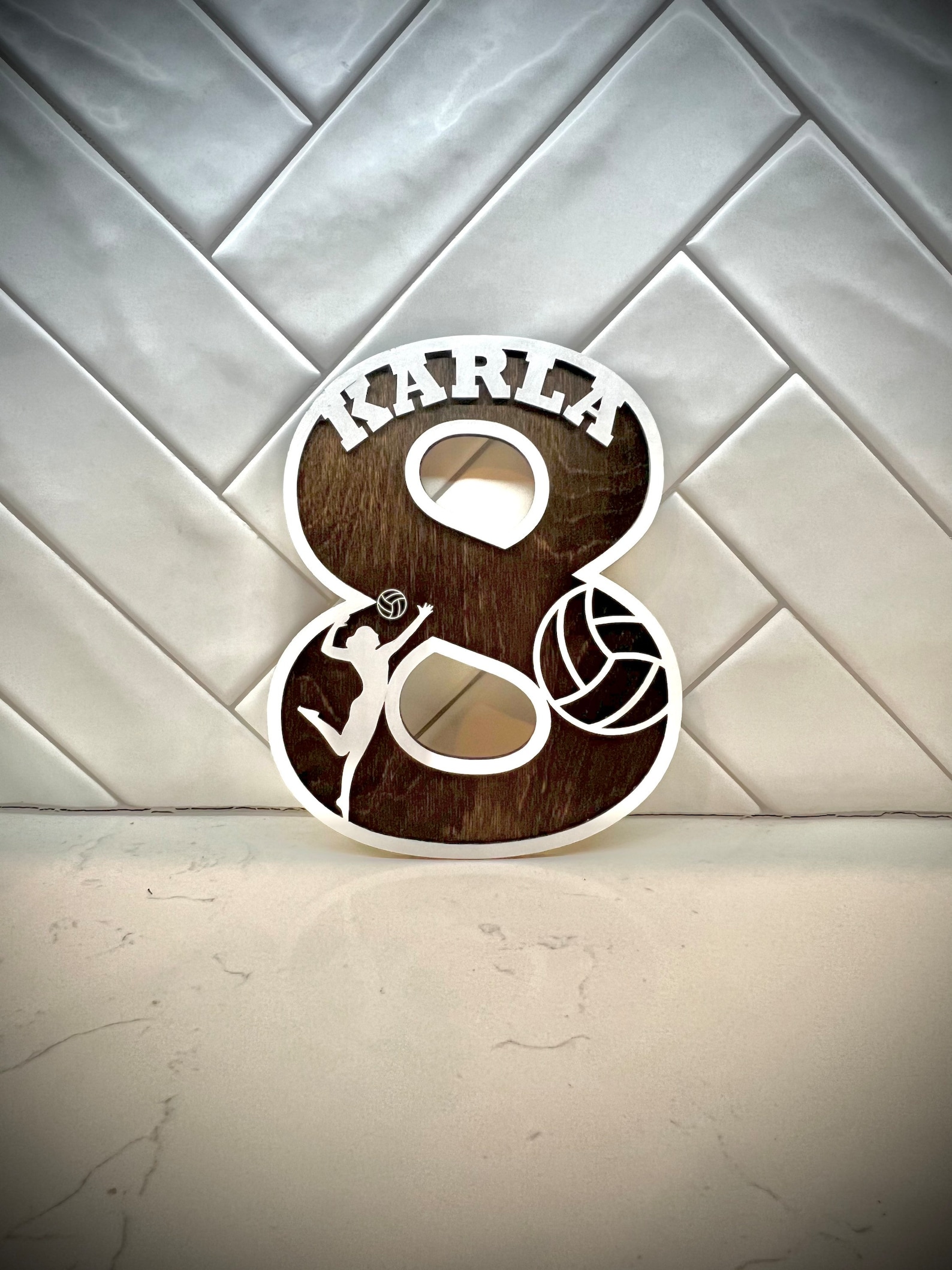 Custom Senior Wood Athlete Number, Custom Senior Wood Athlete Letter ...