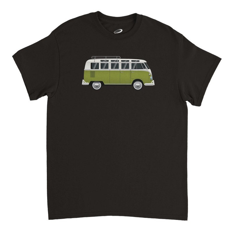 T-shirt Camper Shirt Van Life Shirt Hippie T-shirt Vintage Bus Tee ...