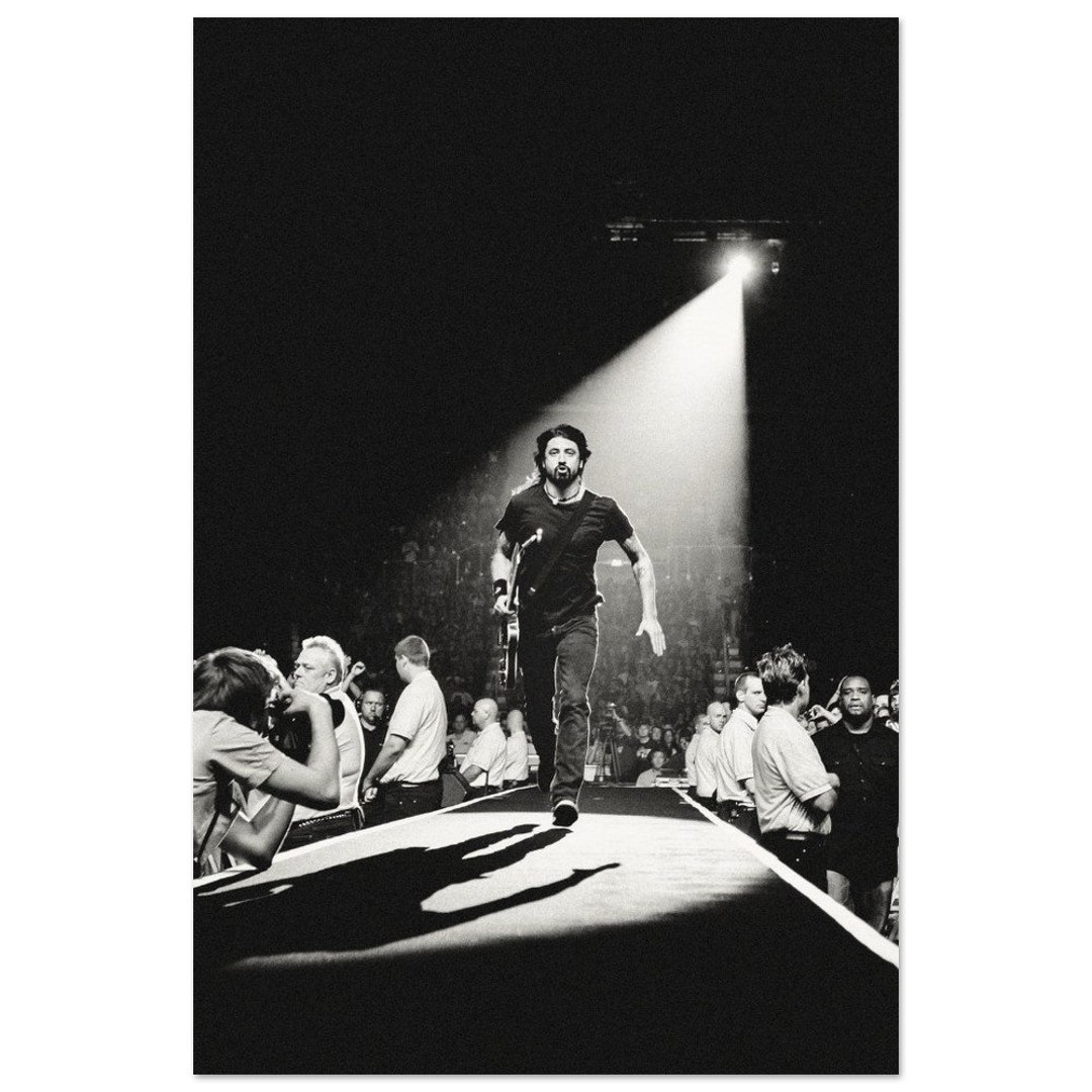 Dave Grohl Photo Poster Print Wall Art Fine Art Photo Art Concert ...