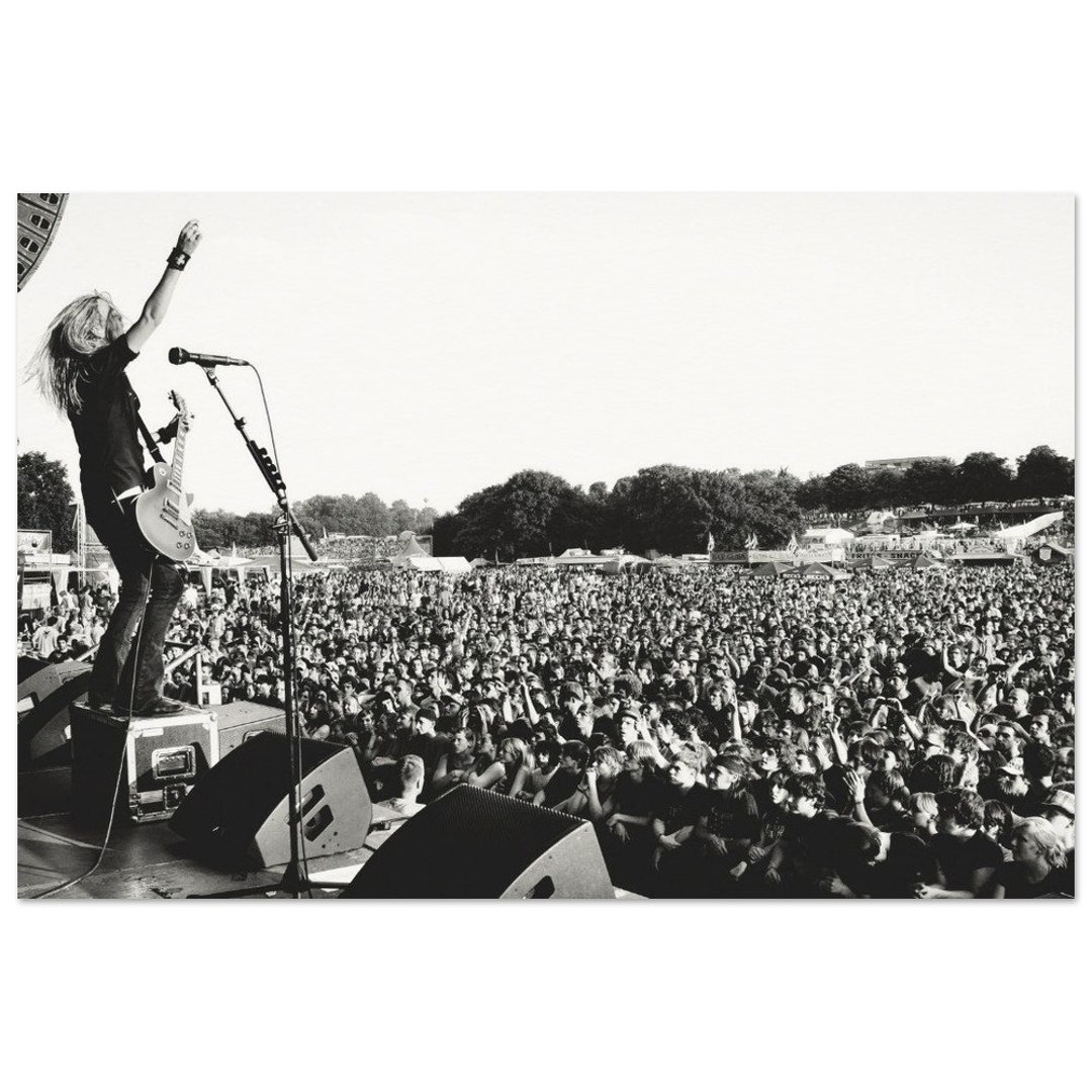 Ben Wells Photo Poster Print Wall Art Photo Art Concert Festival Photo ...