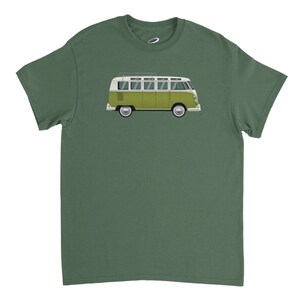 T-shirt Camper Shirt Van Life Shirt Hippie T-shirt Vintage Bus Tee ...