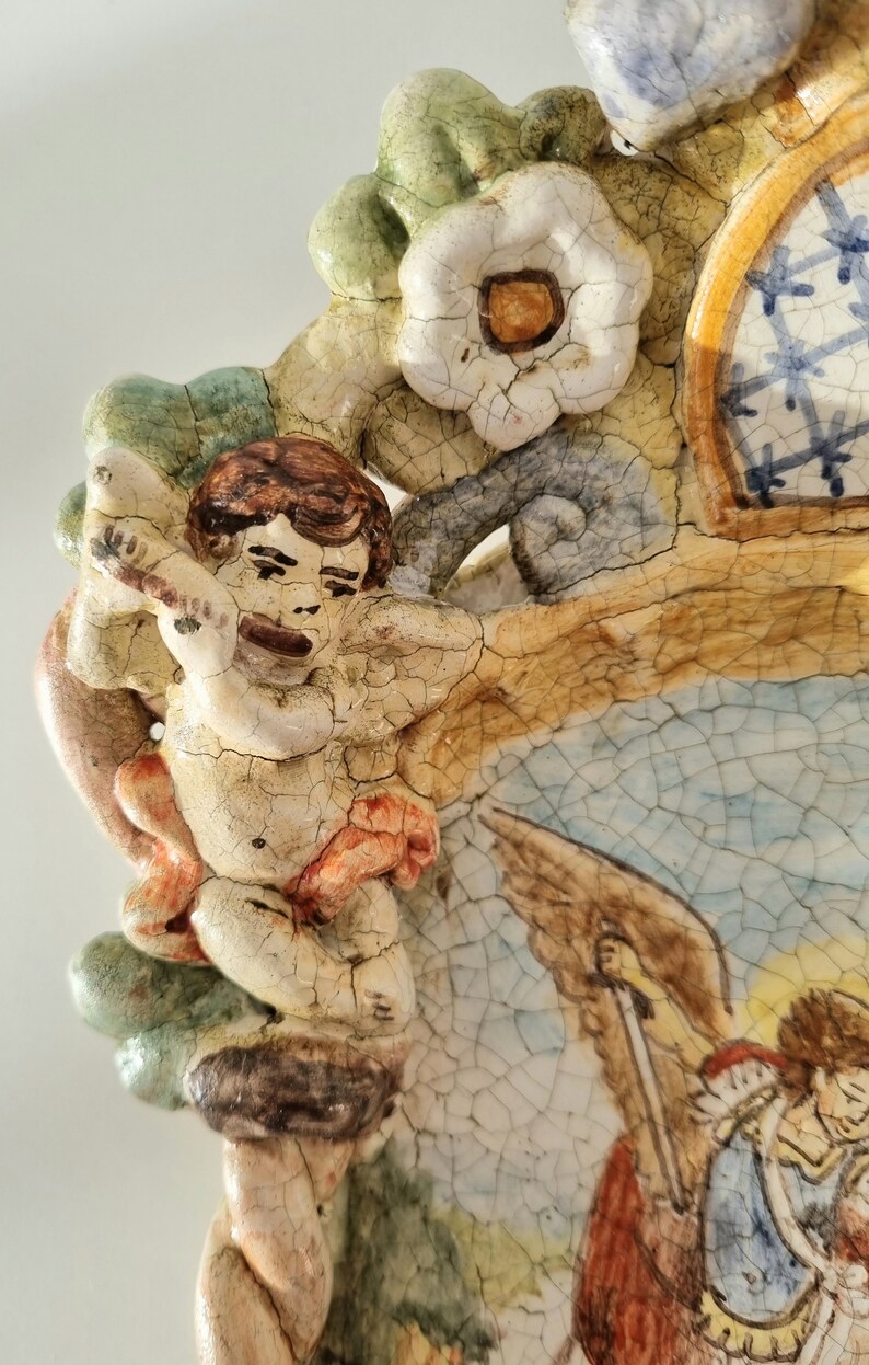 St. Michael the Archangel Holy Water Font - Etsy