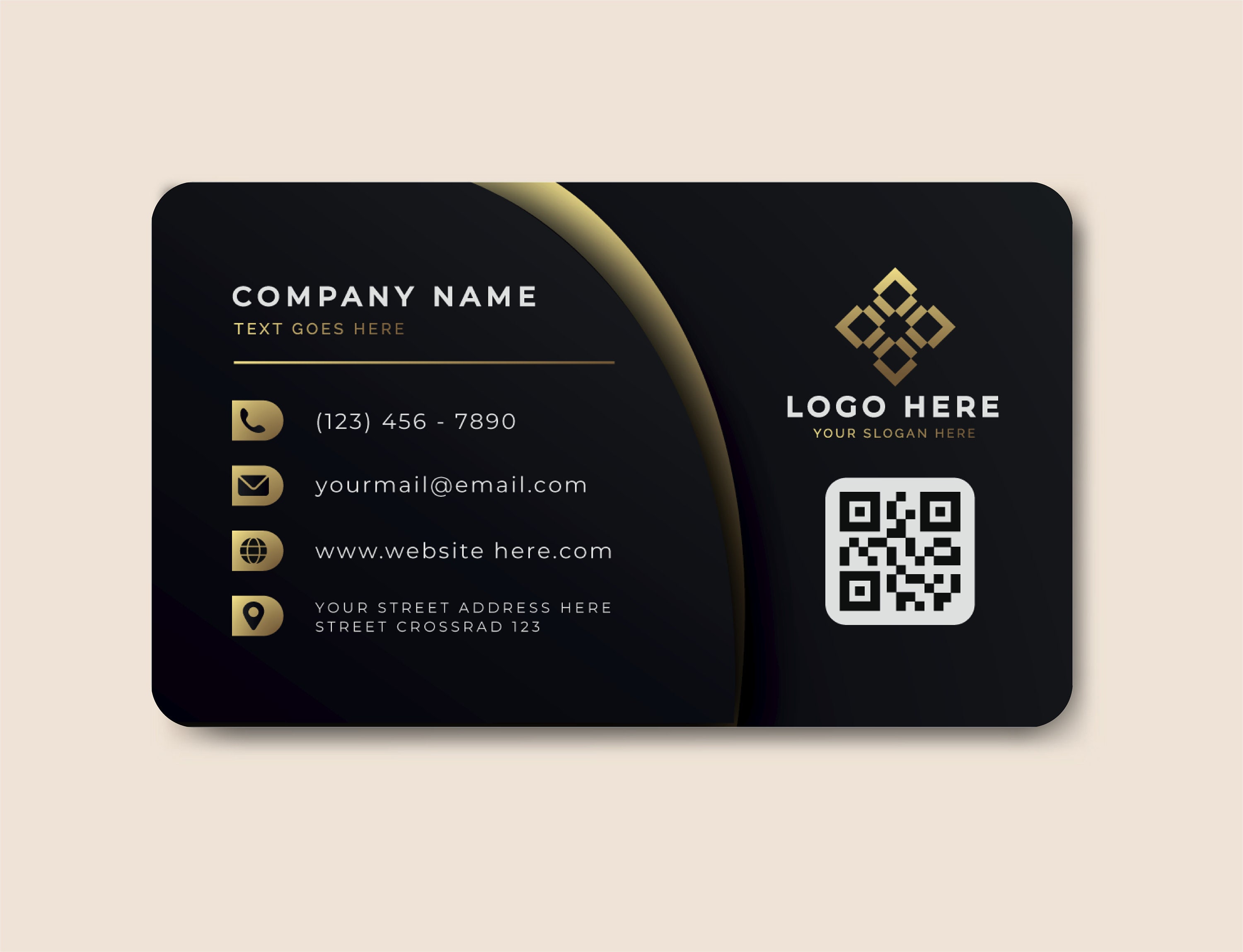 Custom Premium Business Cards With Professional Design Matte - Etsy