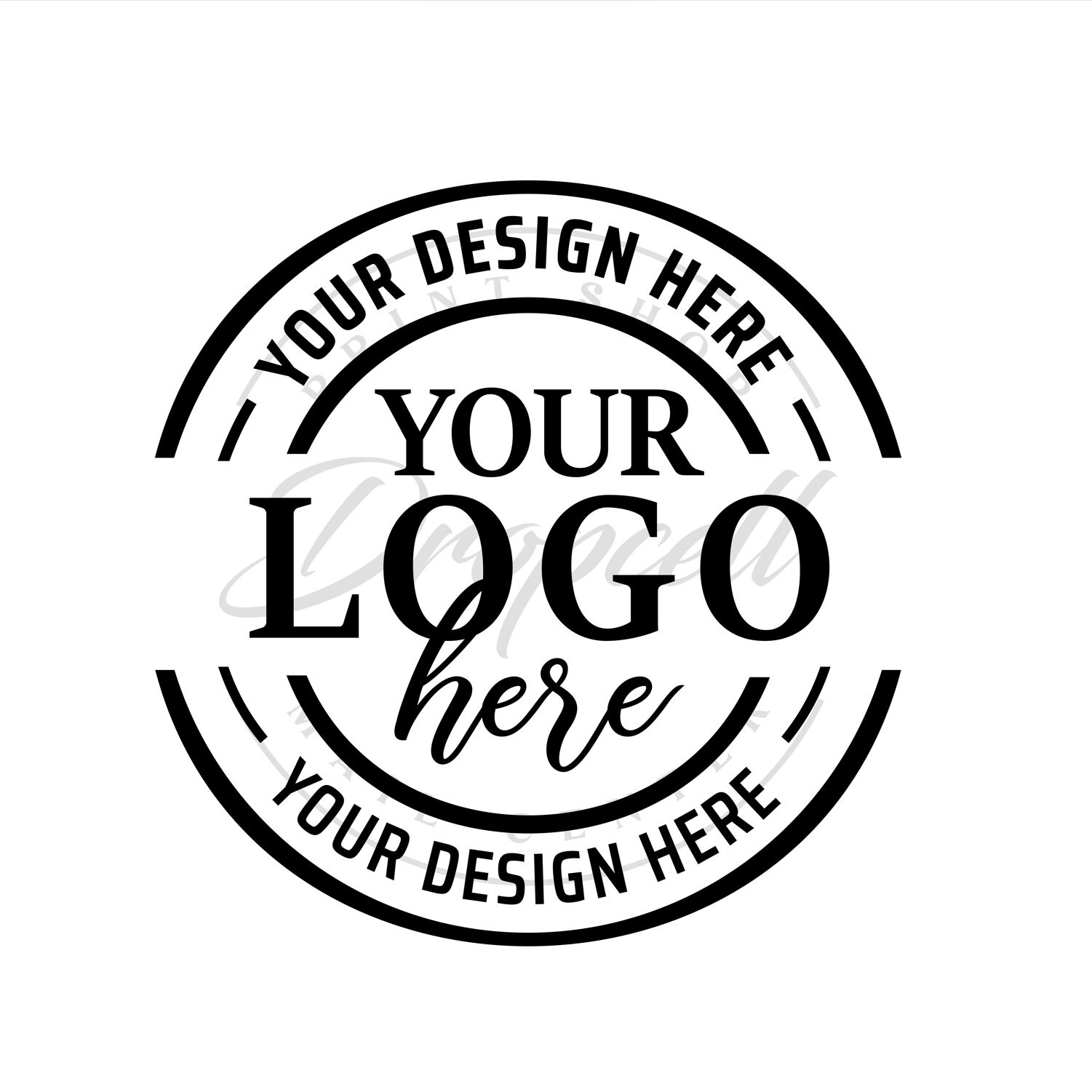 Business Logos Decals Shop Logos Die Cut Logos Custom Single Color ...