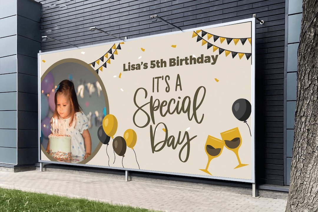 Custom Birthday Banners - Personalize Your Celebration in Style ...