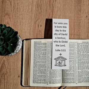 Christian Colouring Bookmarks: Christmas Bible Verse Advent Activity ...