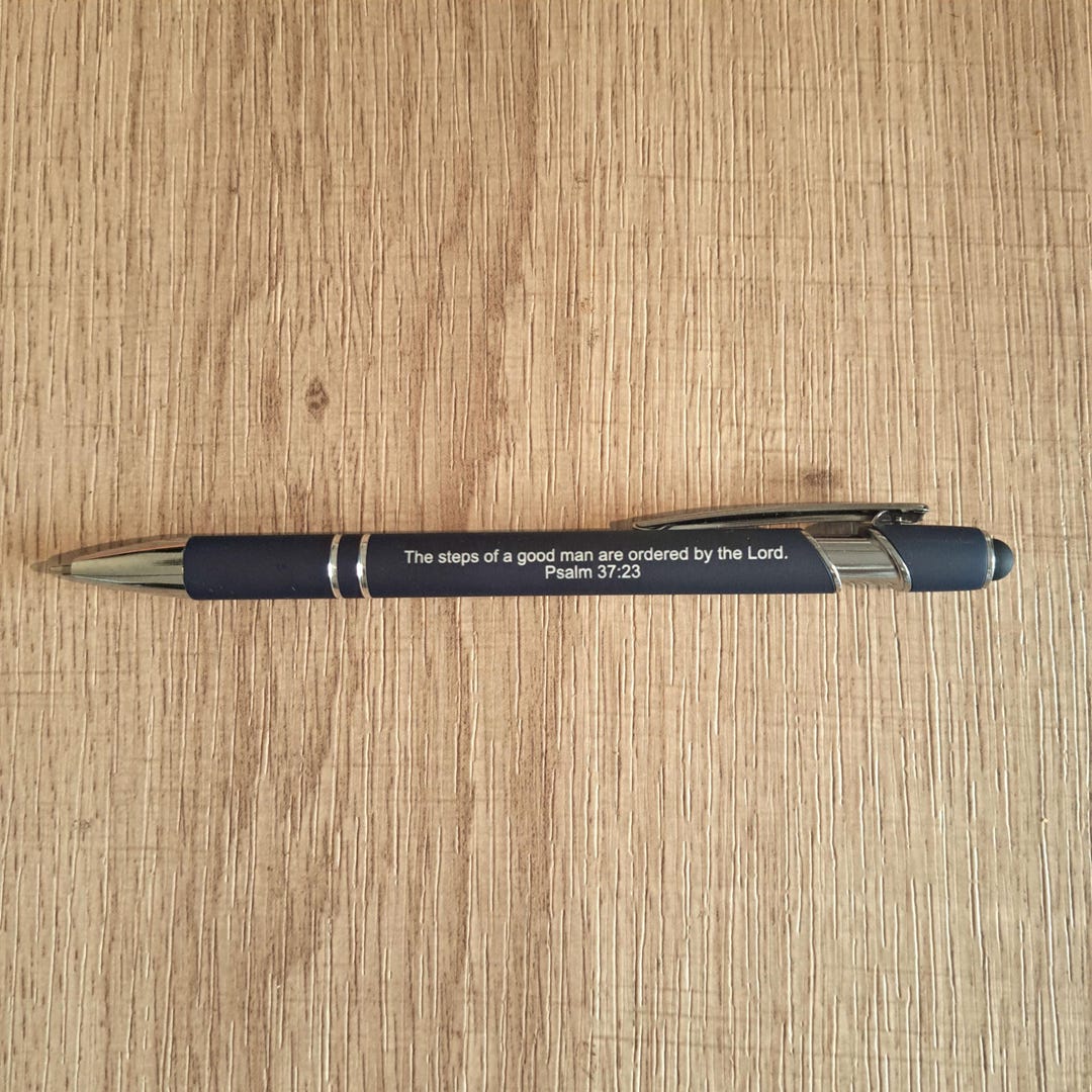 Engraved Pen, Father's Day Christian Gift, Religious Stationery ...