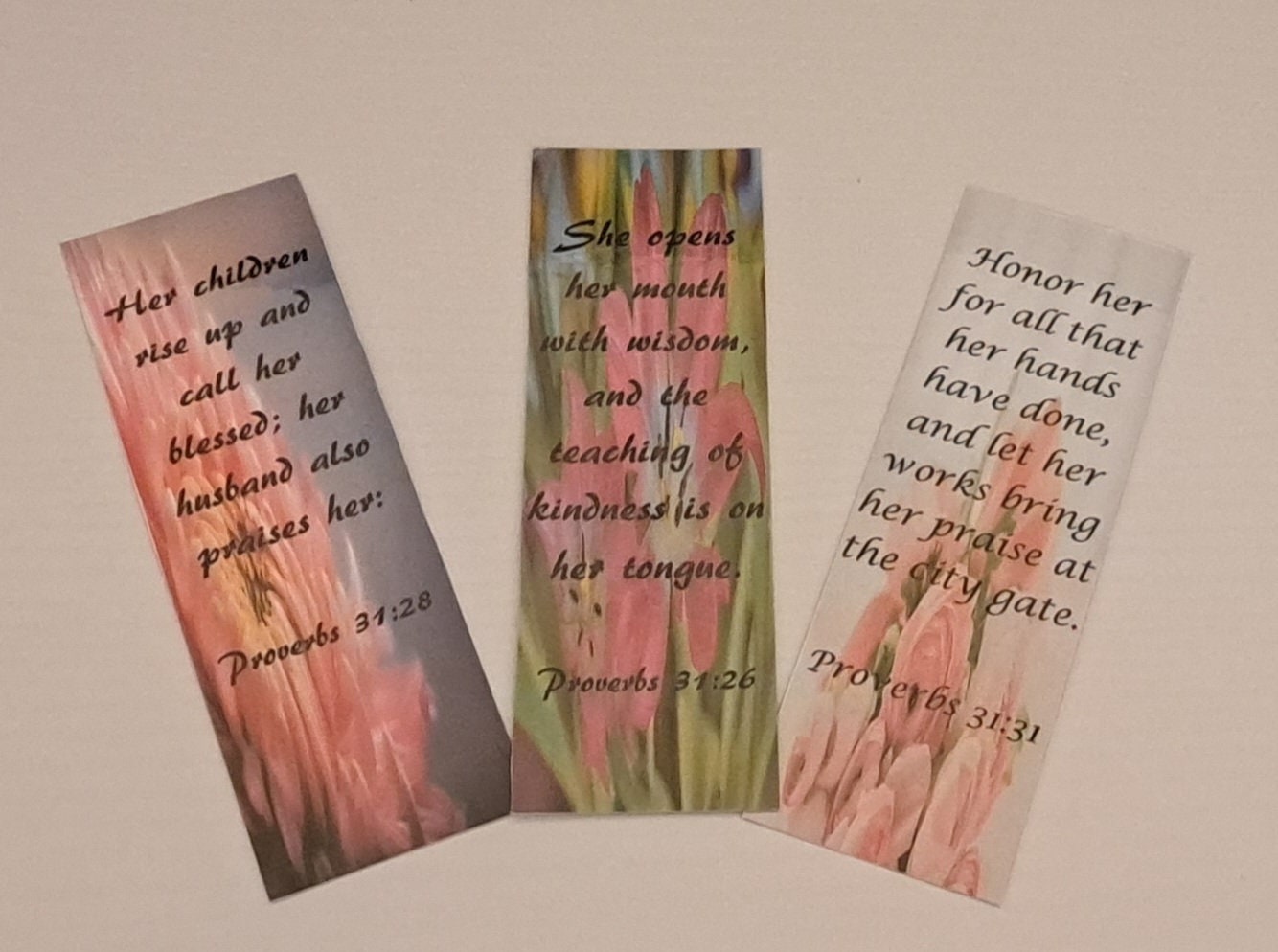 Christian Bookmarks for Women Digital Download Encouraging - Etsy UK