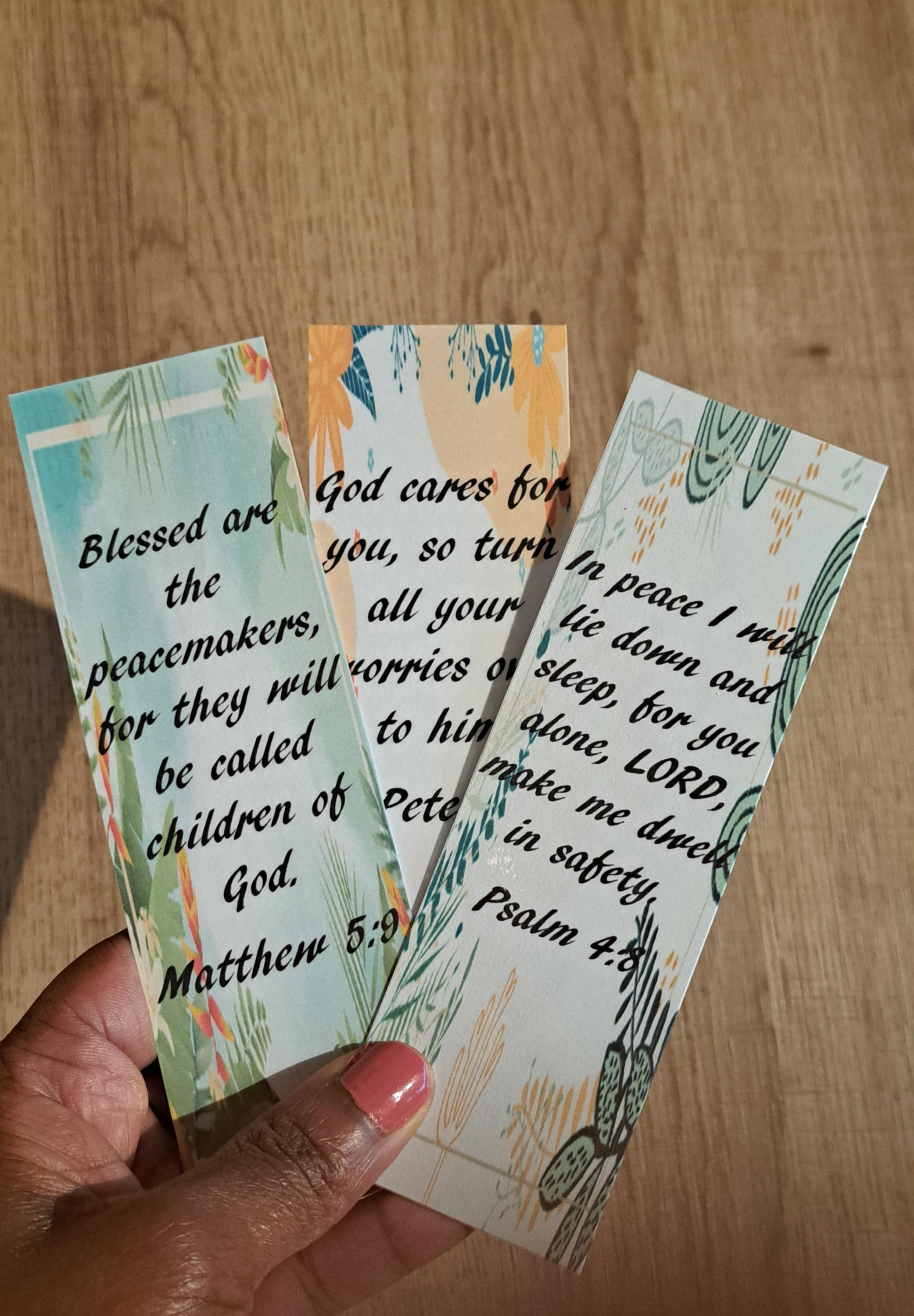Christian Bookmark, Religious Bookmark, Bookmark Gift Baptism ...