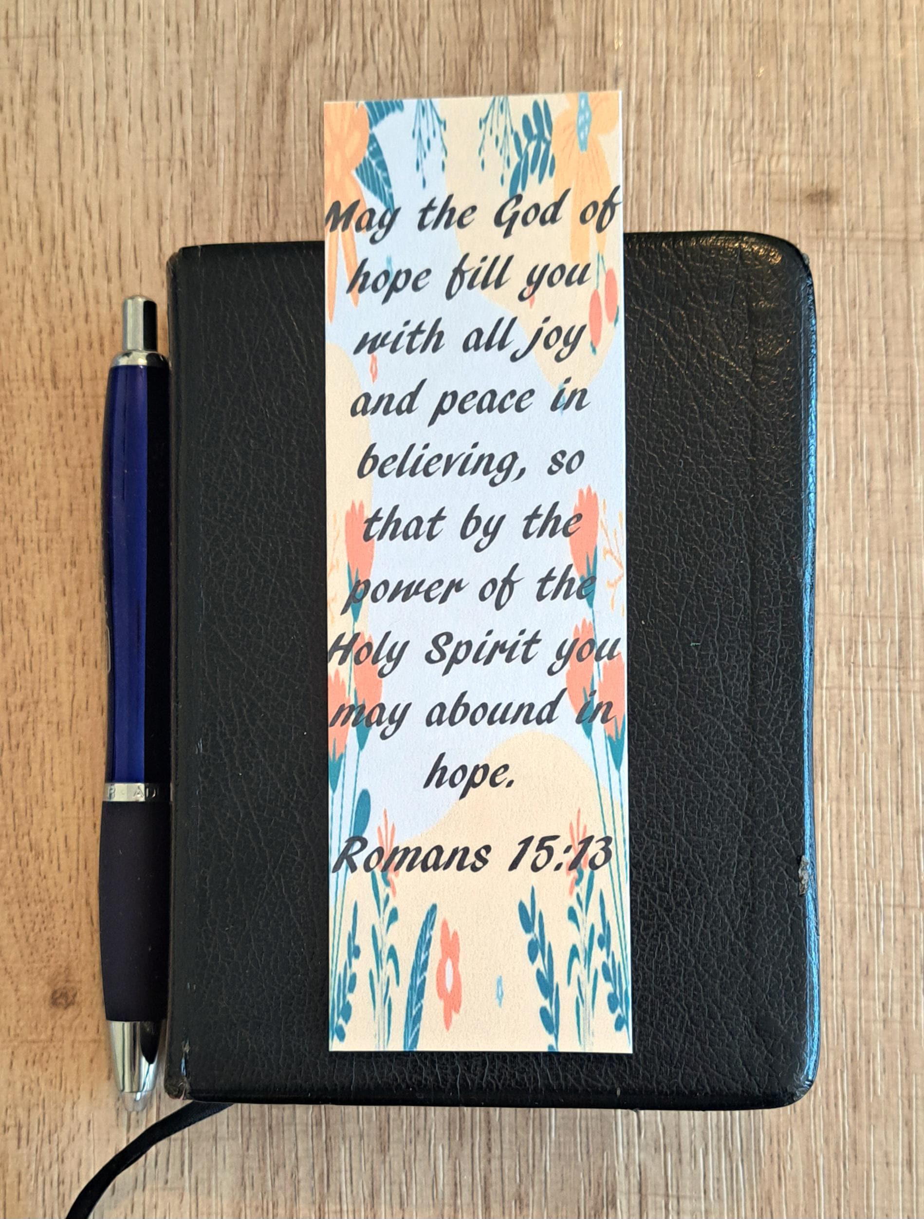 Christian Bookmark, Religious Bookmark, Bookmark Gift Baptism ...
