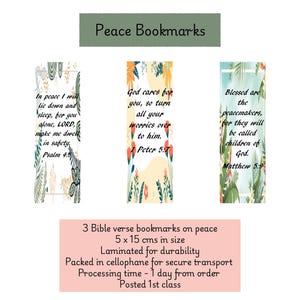 Christian Bookmark, Religious Bookmark, Bookmark Gift Baptism ...