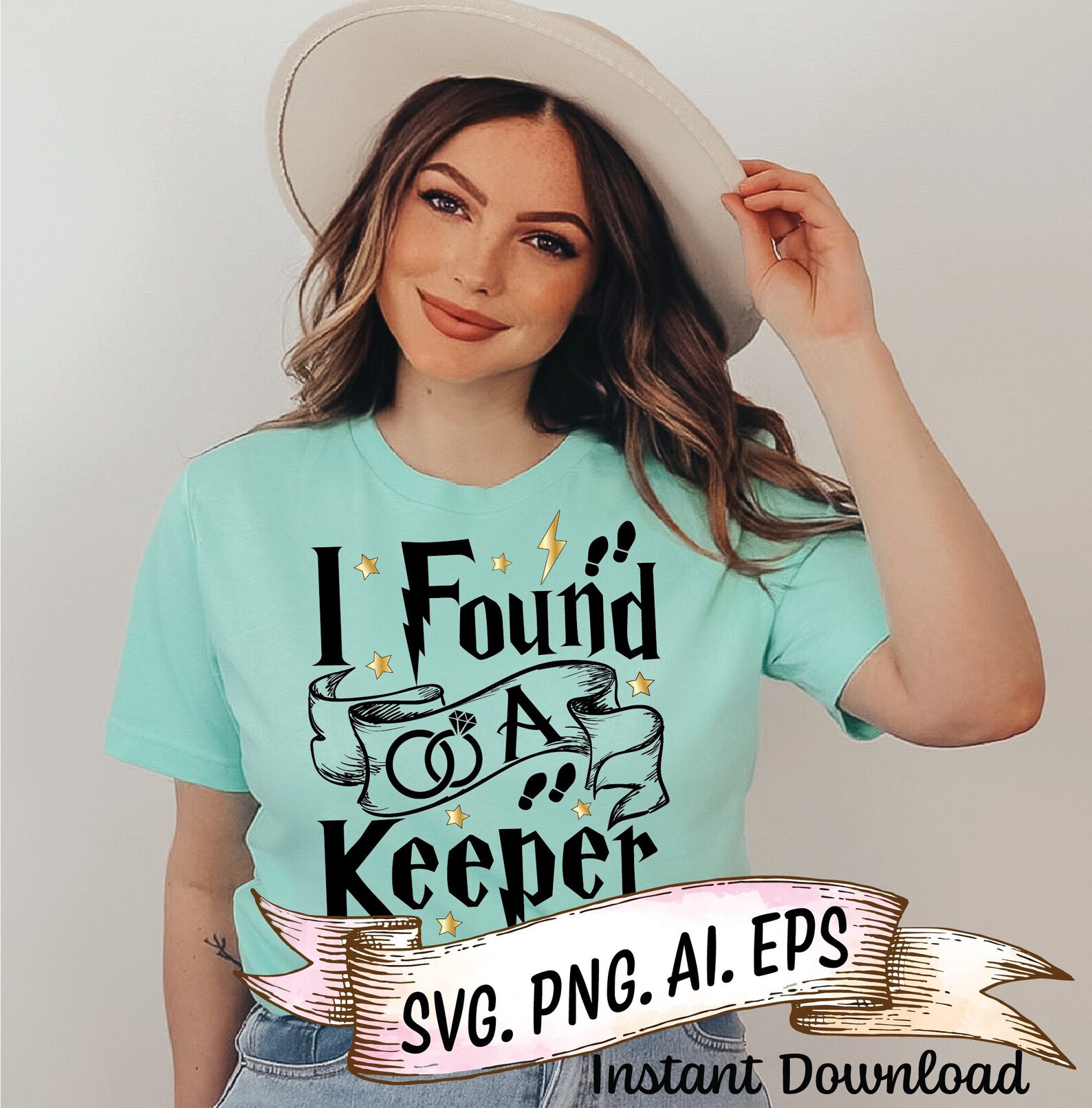 I Found A Keeper SVG, I Found A Keeper PNG Files, Bachelorette Party ...