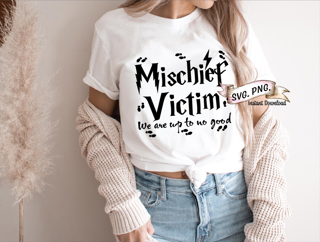 Mischief Victim SVG, Bachelorette Party PNG Files (digital Download) - Etsy