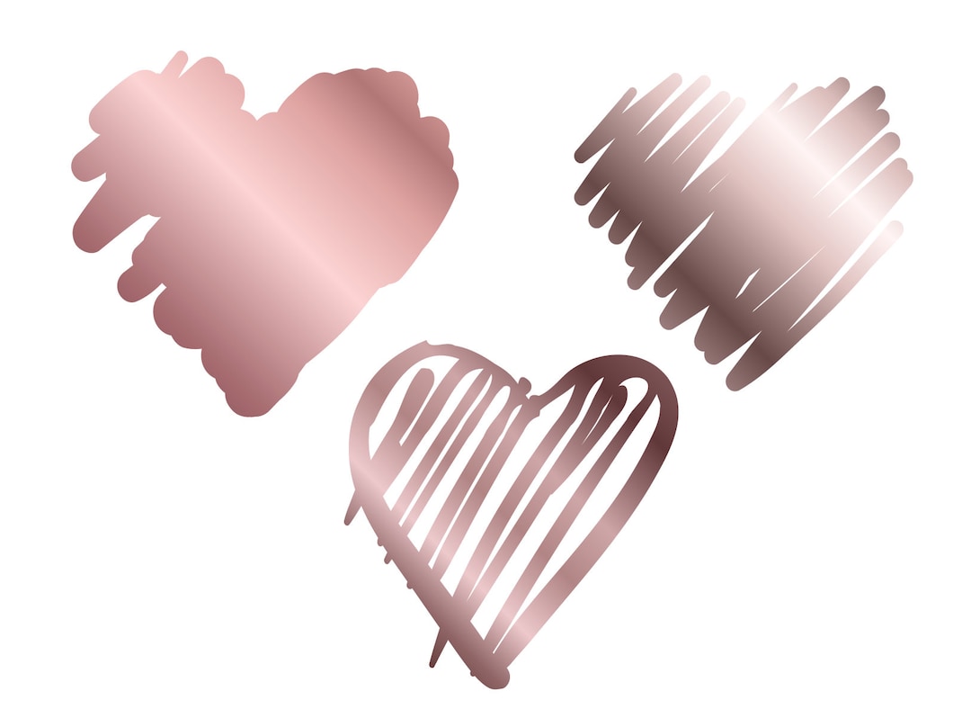 Metallic Rose Gold Svg, Png, Instant Download - Etsy