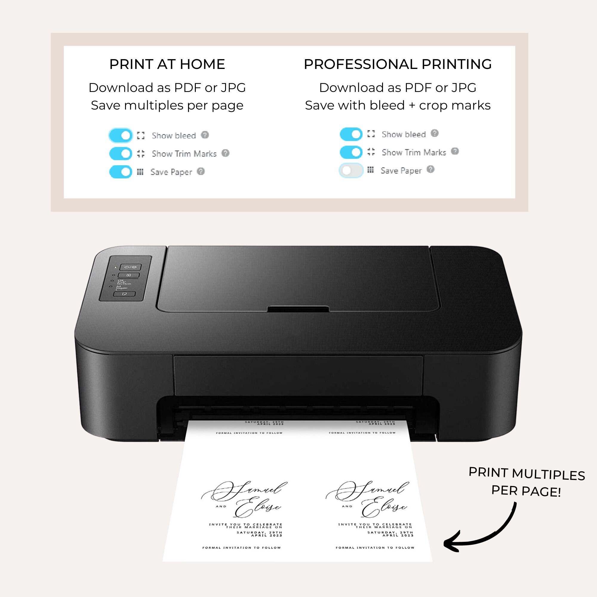 Cursive Open Bar Sign Template Simple Printable Wedding Reception Sign ...