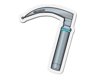 Mac Blade Laryngoscope Anesthesia Die-cut Stickers - Etsy