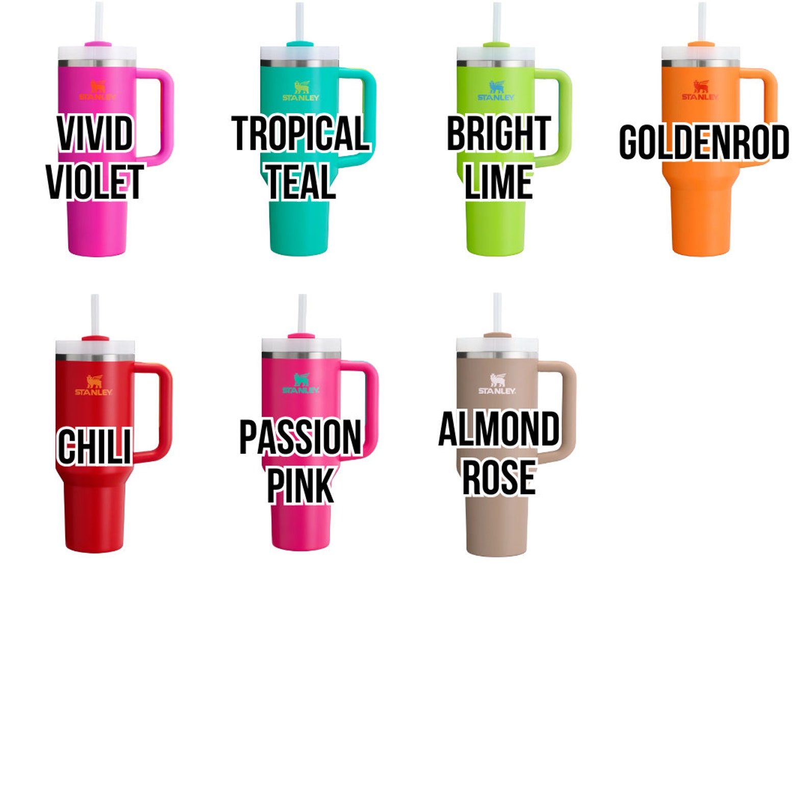 Western Highland Cow Engraved Stanley Quencher 40oz Tumbler Stanley Cup ...